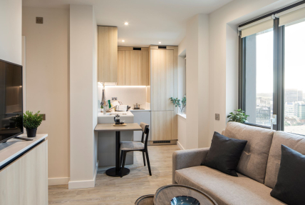 Large Studio Flats, Croydon - Roomy